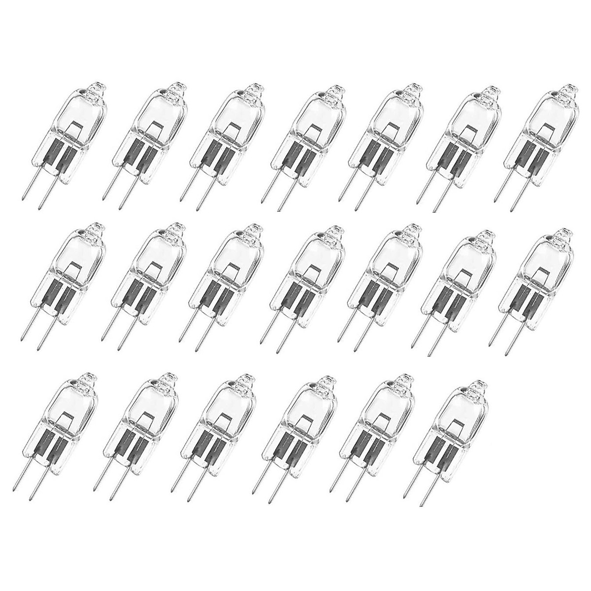 10x G4 6V 10W/20W Halogen Light Bulbs 6 Volt 10/20 Watt Dimmable 2700K for Landscape/Desk Lamp (10, watts)