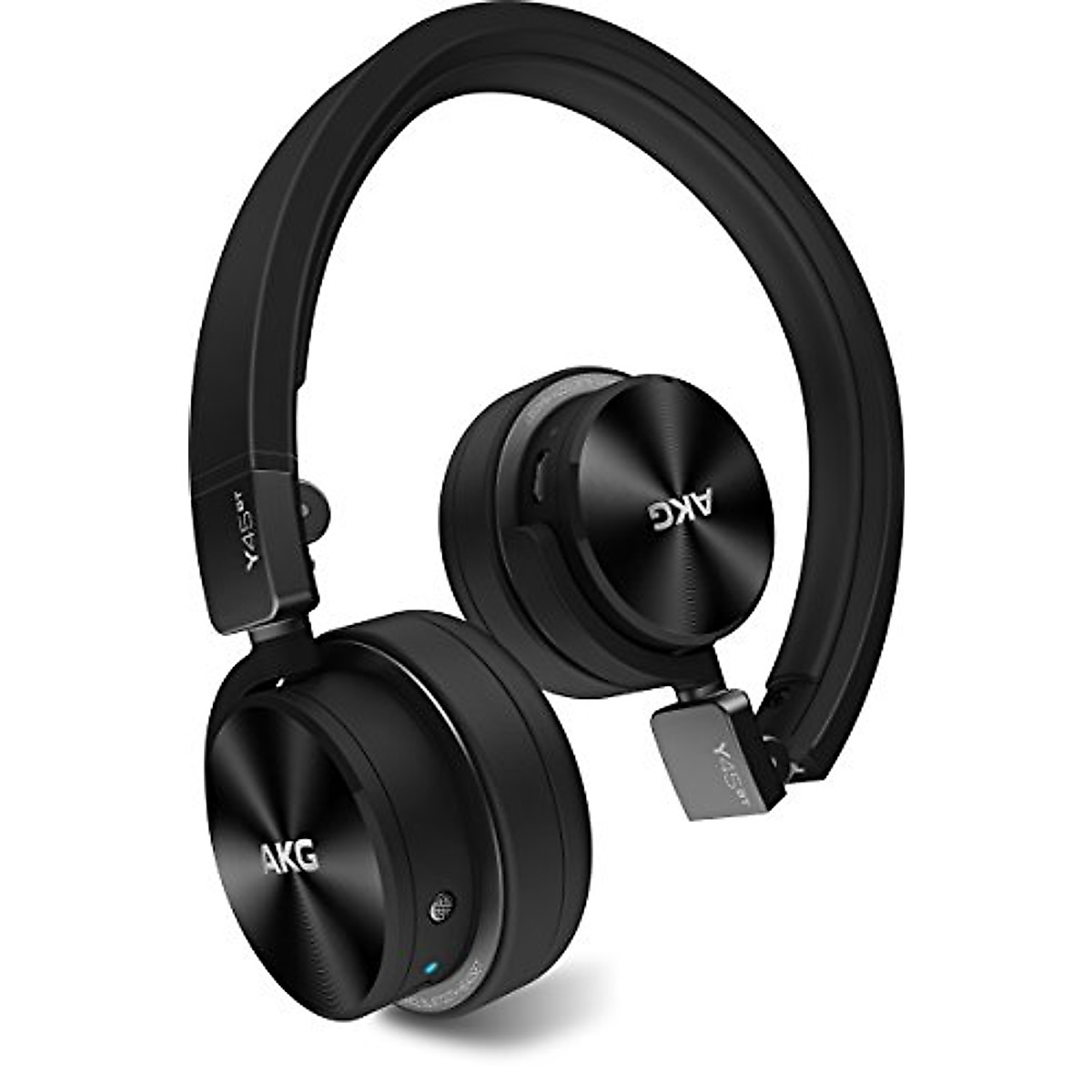 AKG Y45BT Black Mini On-Ear Wireless Bluetooth Headphone with NFC and By-Pass Cable, Black