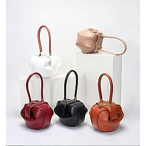 Women's Genuine Leather Handbags Shoulder Tote Top Handles Crossbody Bag Satchel Designer Purse (Large, Khaki)