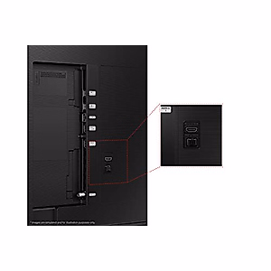 SAMSUNG 65-Inch Class Crystal 4K UHD AU8000 Series HDR, 3 HDMI Ports, Motion Xcelerator, Tap View, PC on TV, Q Symphony, Smart TV with Alexa Built-In (UN65AU8000FXZA, 2021 Model)