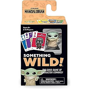 Funko Something Wild! Star Wars The Mandalorian with Grogu Pocket Pop! Card Game for 2-4 Players Ages 6 and Up