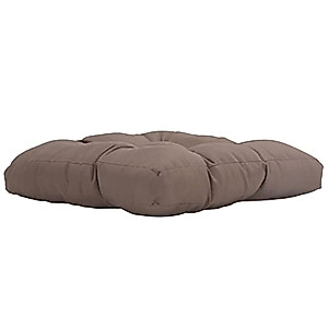 imasay Garden Seat Cushion Taupe 19.7"x19.7"x3.9" Fabric