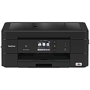 Brother Wireless All-in-One Inkjet Printer, MFC-J895DW, Multi-function Color Printer, Duplex Printing, NFC One Touch to Connect Mobile Printing, Amazon Dash Replenishment Enabled, Black, Standard