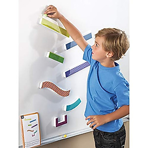 Learning Resources Dive Into Shapes! A Sea & Build Geometry Set, 129 Piece, Ages 6+ & Resources Tumble Trax Magnetic Marble Run, STEM Toy, 28 Piece Set, Ages 5+,Multi-Color,5"