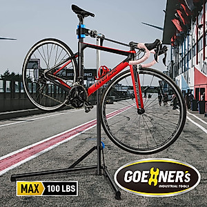 GOEHNER's 100 LBS EBike Repair Stand, Bicycle Stand For Maintenance Heavy Duty for E bike, Electrical Bike, Mountain Road Heavy Bike