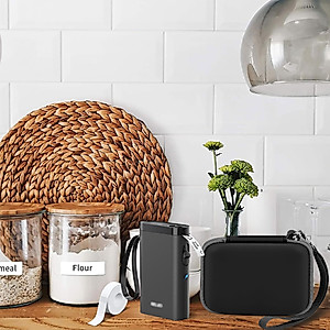 Leayjeen Printers Case Compatible with Phomemo/Memoking/Ponek/SUNLONG M02 Portable Pocket Printer and Mini Bluetooth Wireless Thermal Sticker Printer(Case Only)