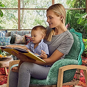 QYA Computer Chair Cushion Pink, Cute Seat Cushion with Backrest Non-Slip, Kawaii Chair Pillow for Gamer Chair, Comfy Chair Cushion for Bedroom (32"x 18", Pink Kitty)