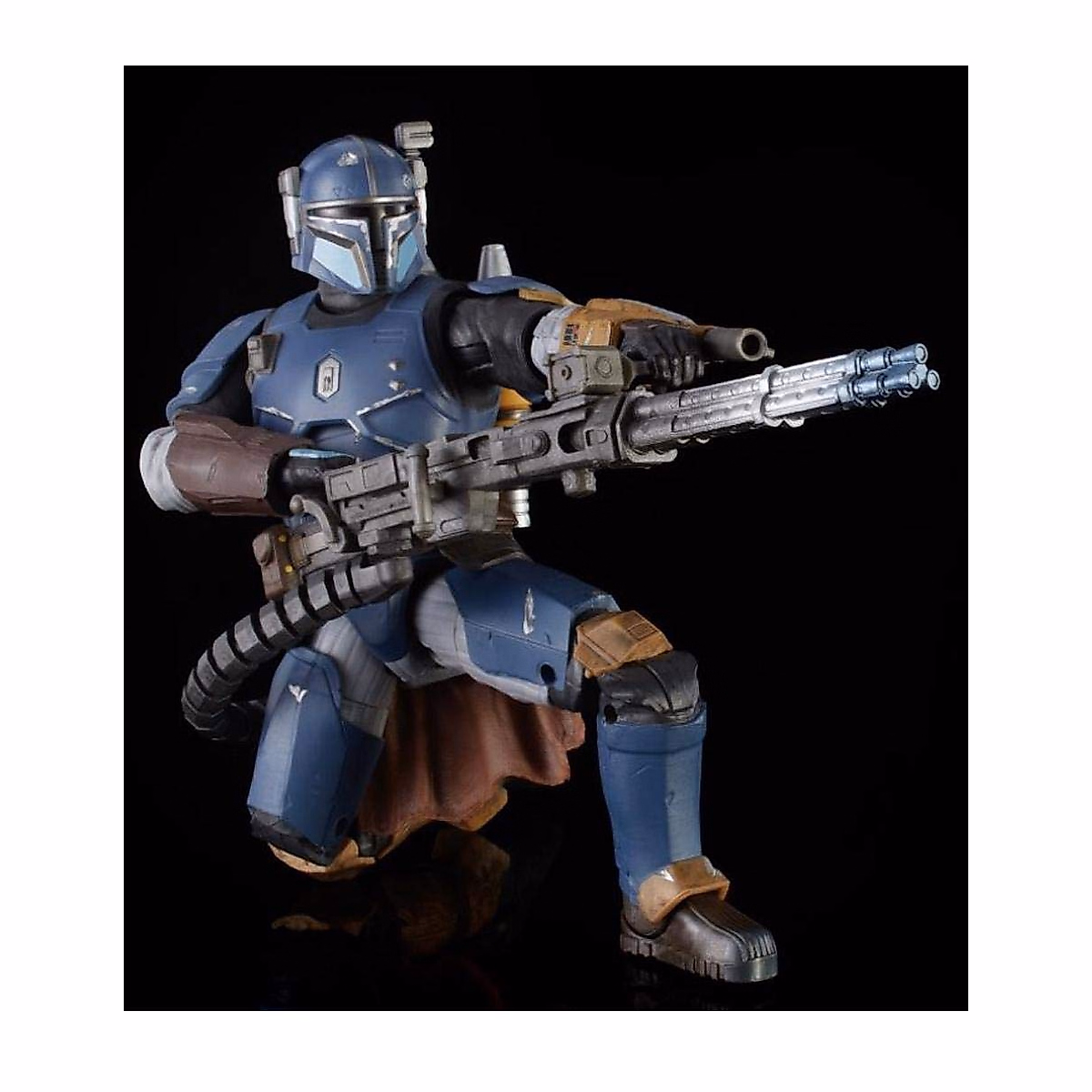 STAR WARS The Black Series Heavy Infantry Mandalorian Toy 6-inch Scale The Mandalorian Collectible Deluxe Action Figure, Kids Ages 4 and Up
