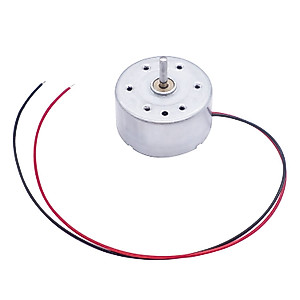 weideer 6Pcs DC 3V Mini Generator Motors 7000RPM Electric Motor with Wire for DIY Toys Wind Turbine Generator K-023