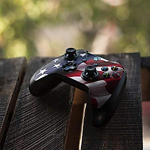 Skinit Decal Gaming Skin compatible with Xbox One Elite Controller - Originally Designed The American Flag Design