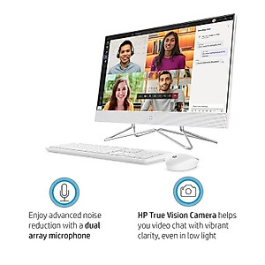 HP FHD 23.8” AIO Desktop PC, 11th Gen Intel Core i3-1115G4 Processor, 16GB RAM, 1TB SSD Storage, Win11 H, Remote Work Ready, Mouse and Keyboard