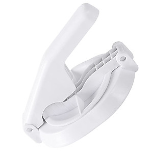Hemoton 1Pc Dumpling Wrapper Manual Tortilla Maker Tortilla Maker Machine Mountain Pie Maker Dumpling Dough Presser Taco Tortillas Manual Dough Press Tool White Household to Rotate Folder