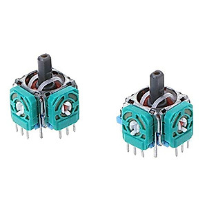 ucky Do 2pcs 3D Analog Joystick Axis Sensor Module Potentiometer for PS4 Xbox one Controller