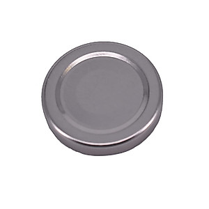 Nutley's 48mm Silver Jam Jar Lids Pack quantity:50