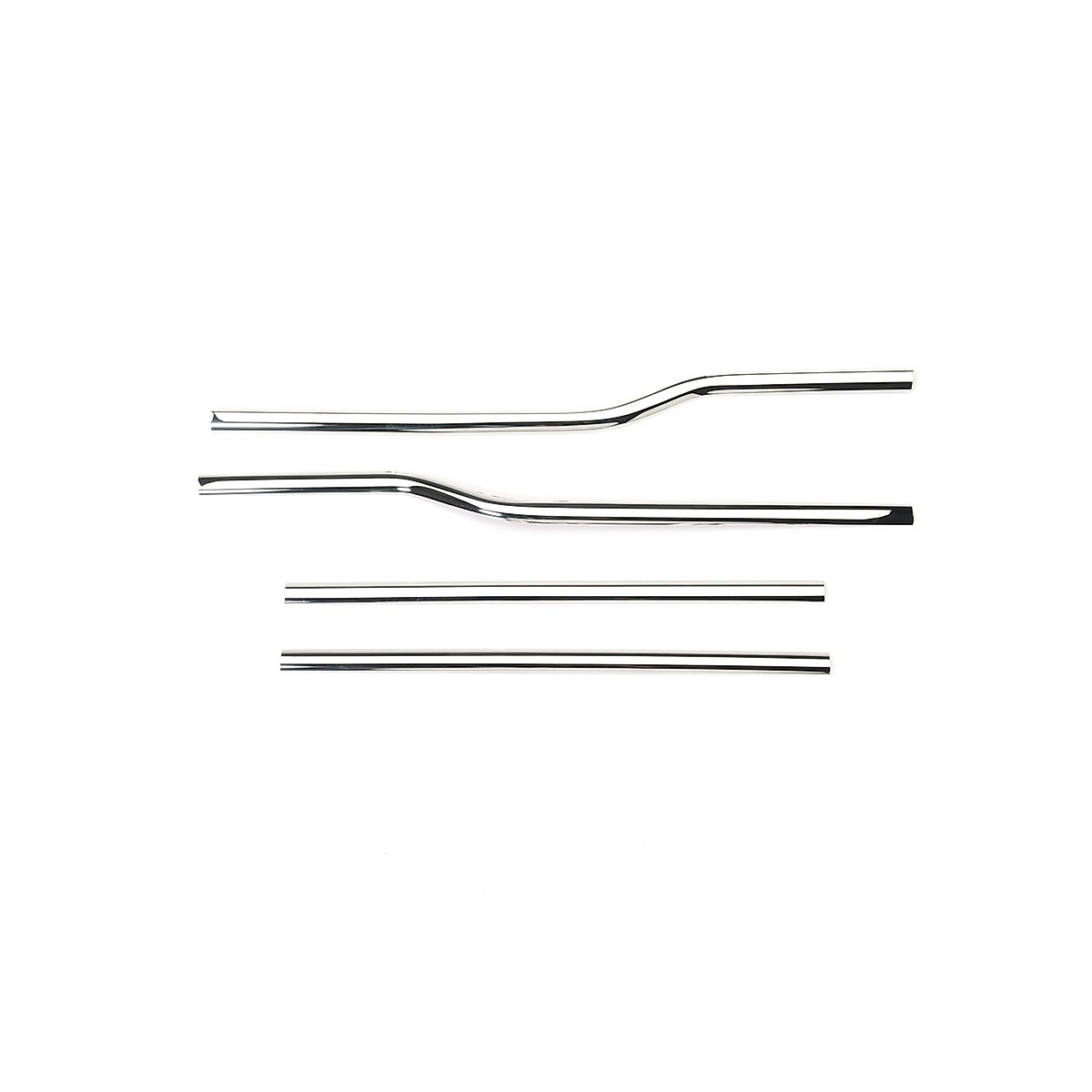 Putco Chrome Window Trim Accents - Fits Ford F150 2009-2014 SuperCrew