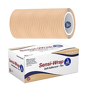 Dynarex Sensi Wrap, Self-Adherent 3" x 5 yds Tan 24/Cs