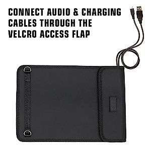 USA Gear Tablet Sleeve - Tablet Carrying Case with Open Front Design & Shoulder Strap - Compatible with Samsung Galaxy Tab 9.6, iPad 5th-9th Gen, 9.7" iPad Air 2 and iPad Pro, and More 9" Tablets