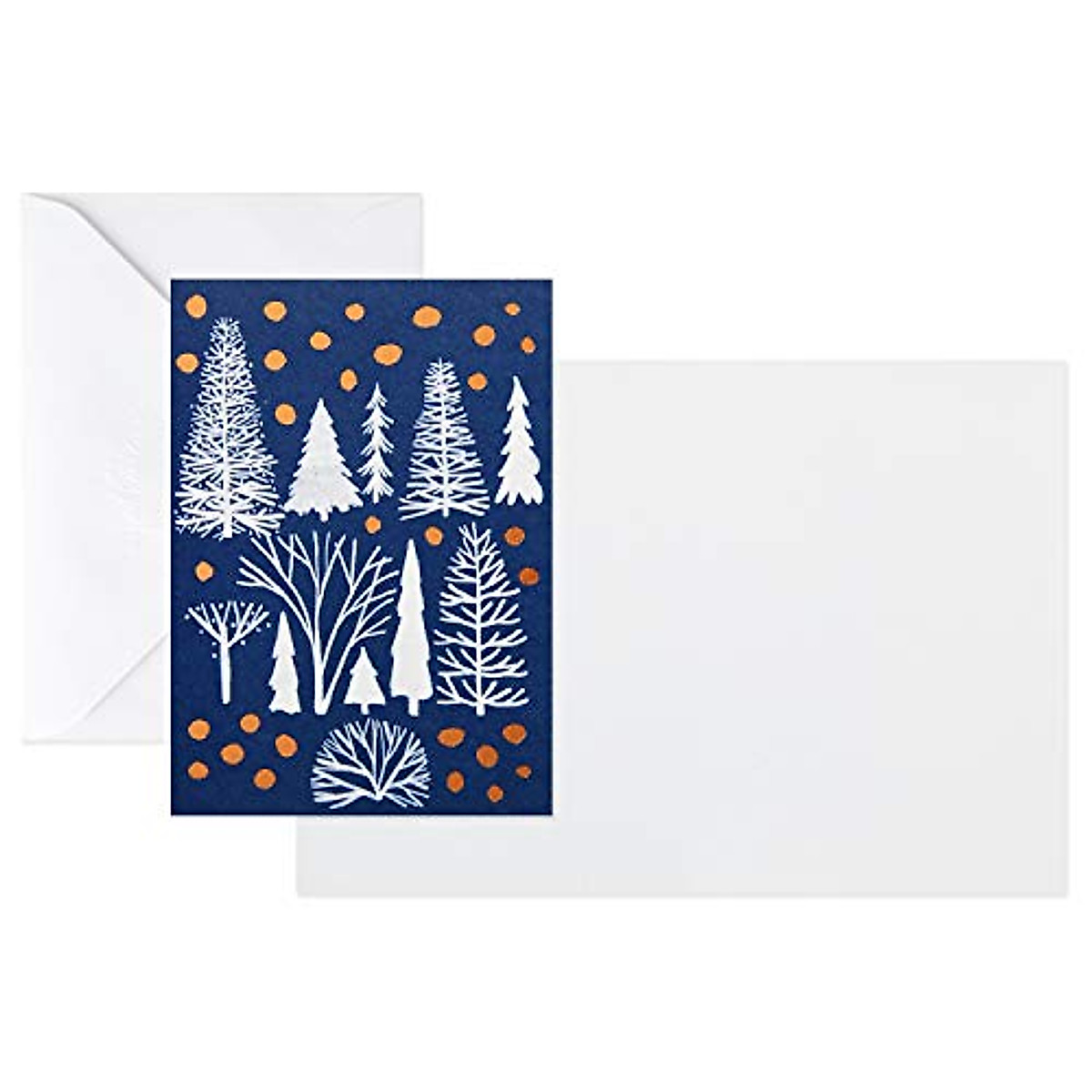 Hallmark Boxed Christmas Cards Assortment, Peace Hope Joy (48 Cards with Envelopes) (1XPX5176)