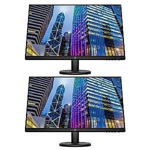 HP V27i 27 Inch IPS LED Backlit Monitor 2-Pack, HDMI, FHD