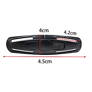 Seat Chest Harness Clip Seat Safety Belt Clip Buckle Universal Replacement Lock Stroller Chest Clip for Baby and Kids Trend, Adjustable Guard