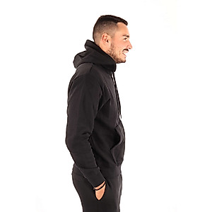 Jordan Men's Black Essential Fleece Full-Zip Hoodie (DQ7350 010) - L