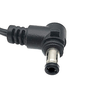 New AC / DC Adapter For Verifone VX 520 POS Dual Comm EMV Reader 90 degree Power Supply Cord Cable Charger By 821 inc.