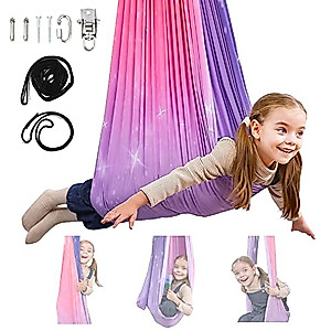 Sensory Swing Indoor Outdoor for Kids, Therapy Swing for Kids, Swing Hammock for Child & Adult with Autism, Sensory Joy Therapy Swing for Kids Joy Therapy Swing for Kids