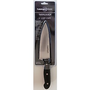 Cuisinart Classic 6" Chef Knife with Guard - Nitrogen Infused Stainless Steel - C77TRN2-6CF