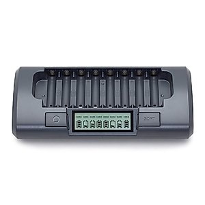 Powerex MH-C800S 8-Cell Smart Charger for AA / AAA NiMH / NiCD,Grey