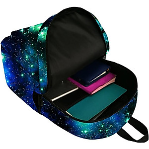 JeremySport Unisex TrendyMax Galaxy Pattern Grade Backpack for Elementary Kids (Galaxy 110)