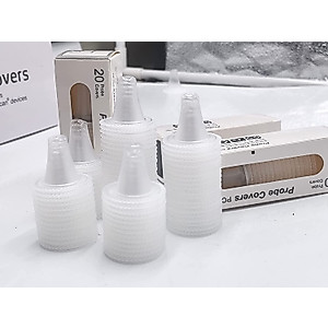 500pcs Ear Thermometer Probe Covers, Lens Filters， Refill Covers for All Braun themometer Thermometer Models Digital Thermometers Disposable Covers (500pcs)…