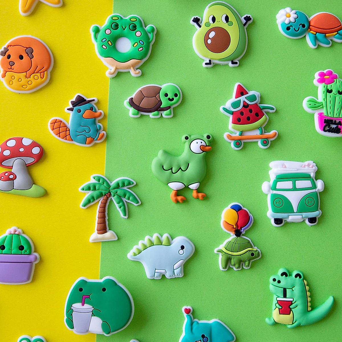 Cute Kawaii Shoe Charms 100 PCS Teens Girls Boys Kids Decoration Party Gifts Accessories Charms