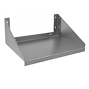CenPro 29N-010 - Commercial NSF Wall-Mounted Microwave Shelf - 24" Wx18 D - 175 lb. Weight Capacity