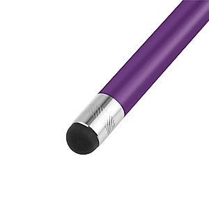 Touch Screen Pen Replacement for All Touch Screens Cell Phones Tablets Laptops Universal Stylus Pencil (Purple)