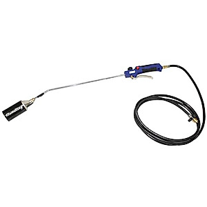 Flame King Propane Torch Kit Heavy Duty Weed Burner, 340,000 BTU with Battery Operated Igniter (Self Igniting), with 6 ft Hose Regulator Assembly