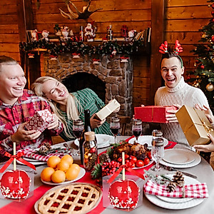 4x4x4 Inches Transparent Apple Box With Hole,30 PCS Caramel Apples Clear Boxes Candy Apple PET Boxes for Candy Making