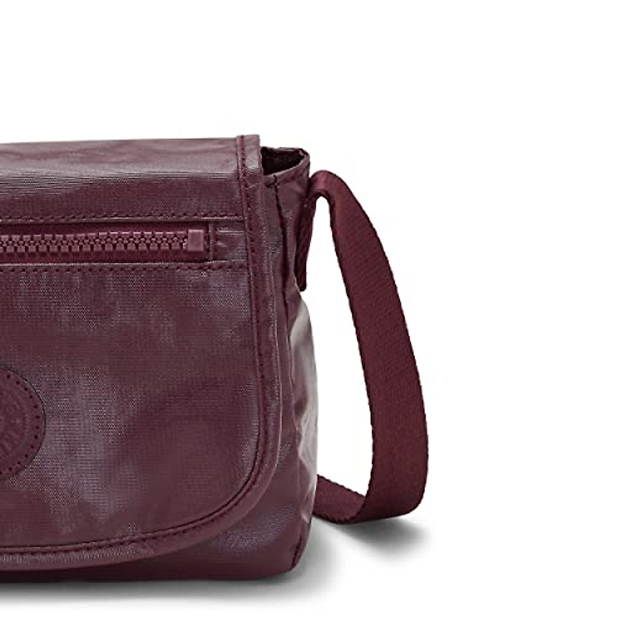 Kipling Women's Sabian U Minibag, Lightweight Mini, Crossbody Bag, Burgundy Lacq