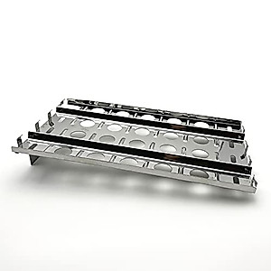 Direct Store Parts DP114 (2-Pack) Stainless Steel Heat Plates Replacement for Lynx Gas Grill Models (2)