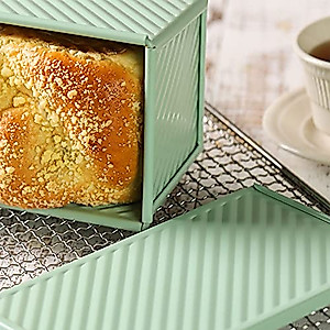 Non-Stick Bread Loaf Pans With Lid Metal Toast Molds Kitchen Bakeware Baking Pan For Bread Loaf Pate Toast Cake Toast Box Mold