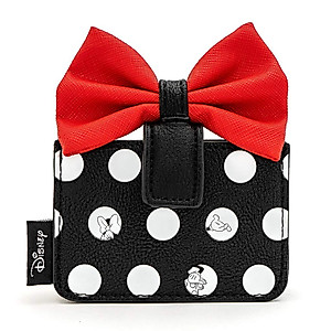 Loungefly x Minnie Mouse Big Red Bow Card Holder