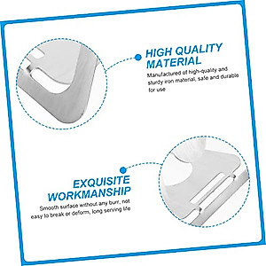 Unomor Medal Display Stand Photo Hanger Racing Stand Glass Holder Medals Rack Marathon Medal Shelf Metal Stand Iron Silver Medal Badge Display Stand Badge Display Holder Stainless Steel