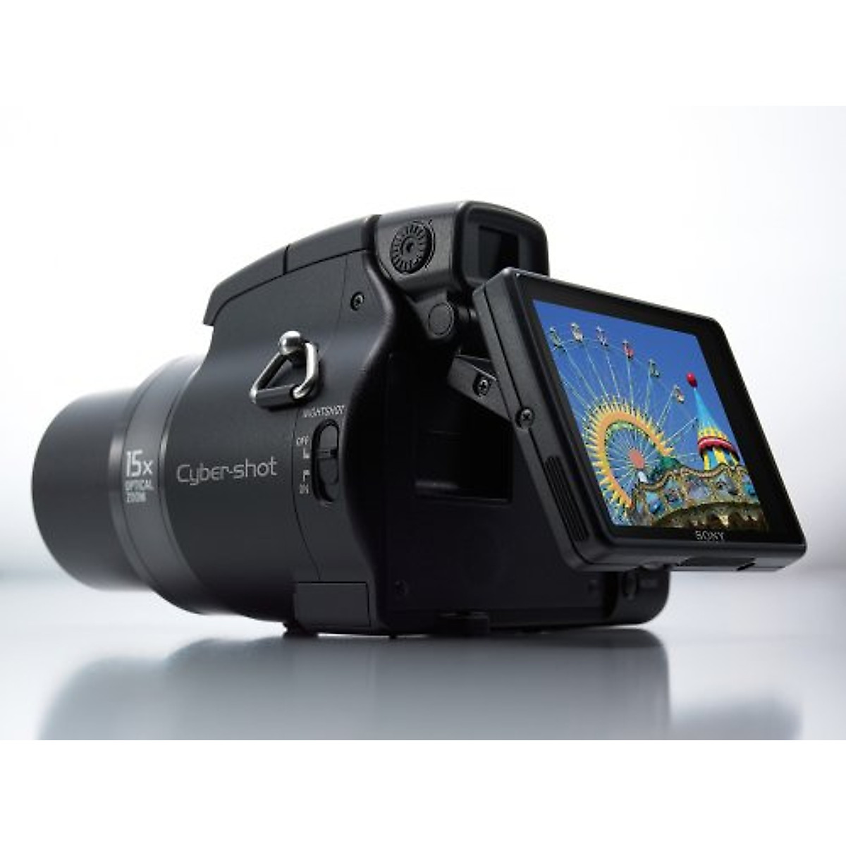 Sony Cybershot DSC-H9 8MP Digital Camera with 15x Optical Image Stabilization Zoom (Discontinued by Manufacturer)