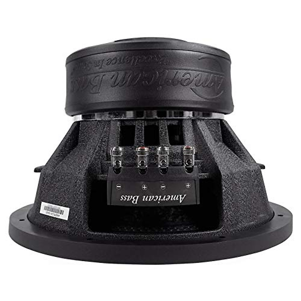 American Bass XR-12D2 12" 2,400 Watts Max Power Dual 2 Ohm Car Subwoofer