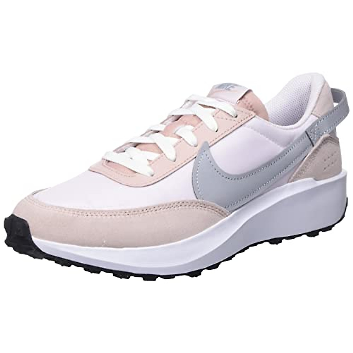 Nike Women's Low-Top Sneakers, Pink Oxford Wolf Grey Pearl Pink White, 6
