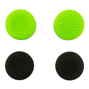 YoK Xbox One 4-Pack of Pro Grips for XB1 - Black and Green