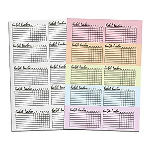 Habit Tracker Stickers for Journals and Planners