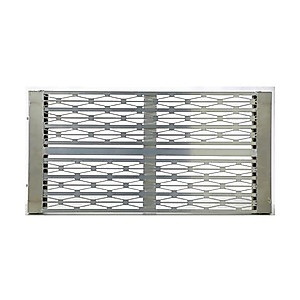 TRUSCO Low-Floor Aluminum Step Grating Specifications 900 x 450 x H 90~120/65-2669-83