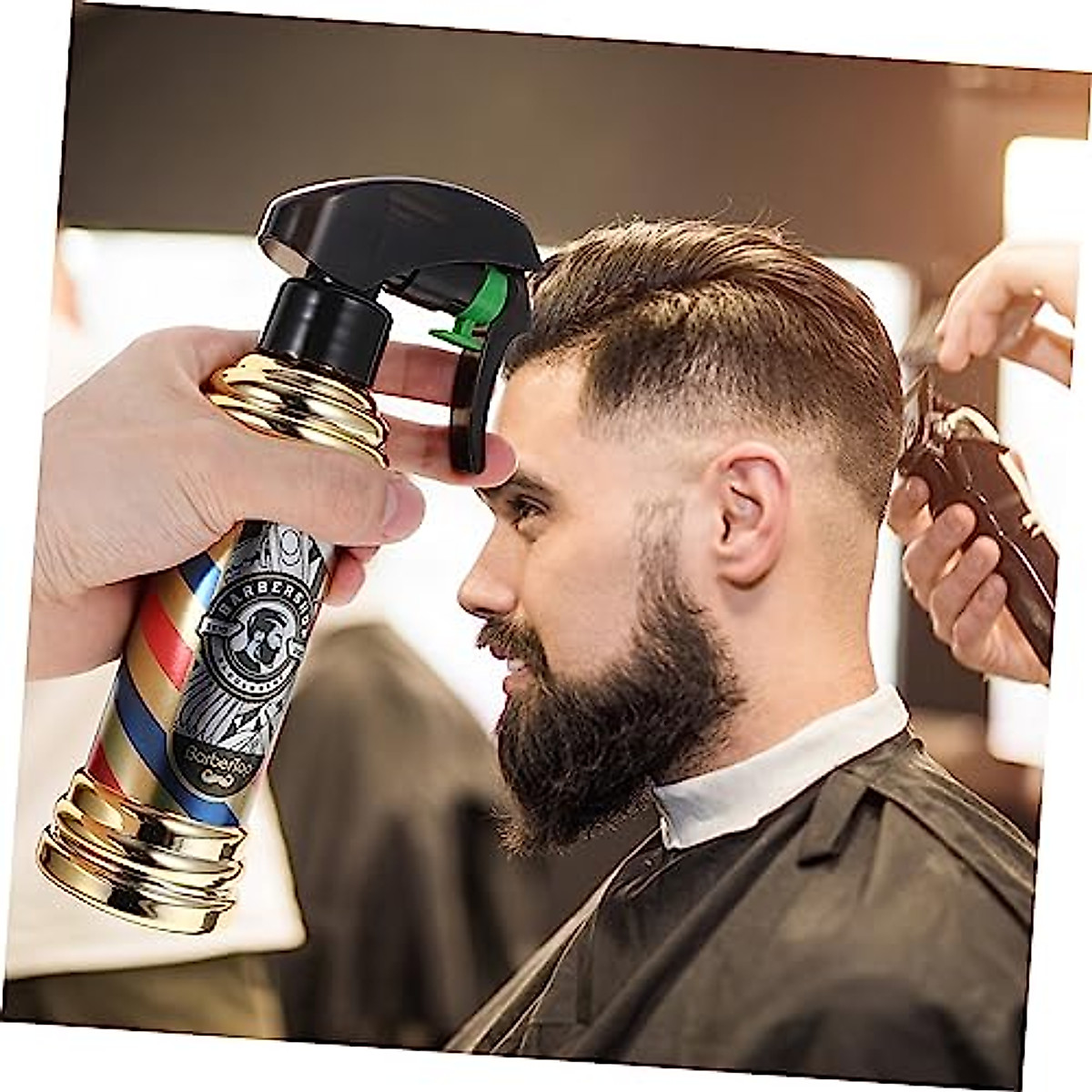 FRCOLOR water container watering pot salon supplies hair salon watering tool empty bottles watering kettle barber shop watering tool watering container the pet travel spray watering can