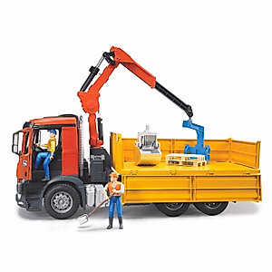 Bruder MB Arocs Construction Truck with Crane and Accessories BTA03651