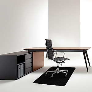 Naturehydro Low Pile Carpet Chair Mats - 48" x 30" x 0.09" Thick Transparent ChairMats, Clear Chair Mat for Office Chair on Carpeted Floors, Easy Rolling,BPA and Phthalates Free (Rectangle)